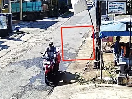 Maling Gondol Motor Penjual Yakult di Kawasan Kepanjen Malang